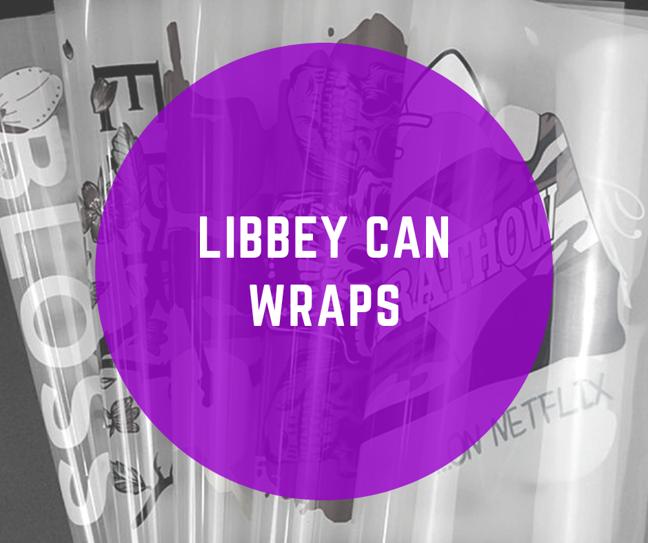 LIBBEY CAN/CUP UV DTF WRAPS - 16oz – DTF Print Hub - Australia