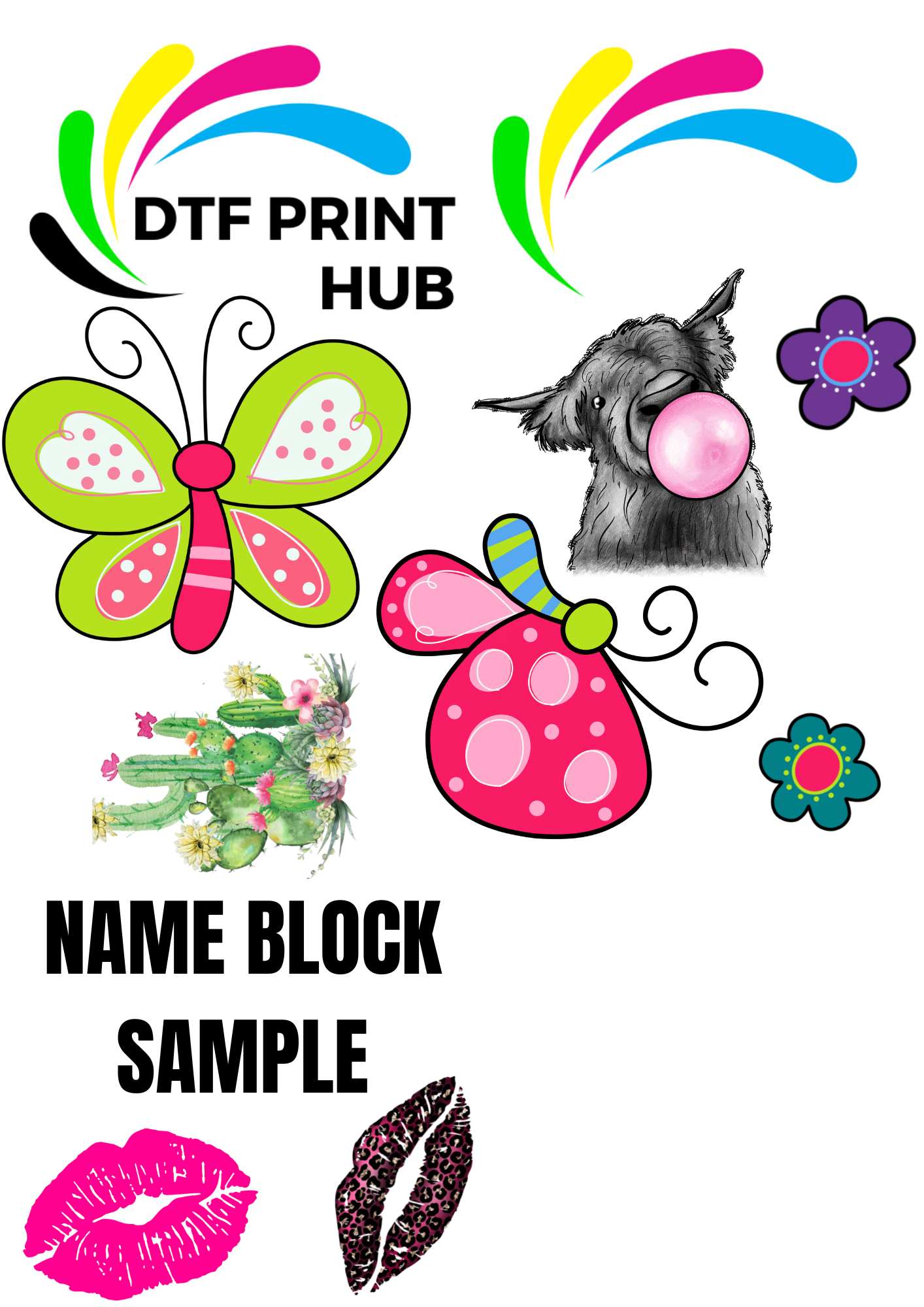 UV DTF Sample – DTF Print Hub - Australia